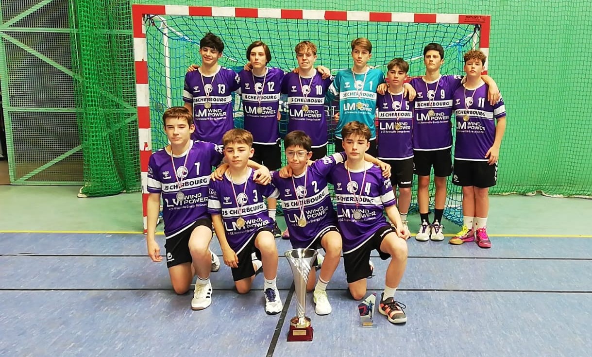U15 champions de Normandie, U11 et U13 vice-champions - JS Cherbourg